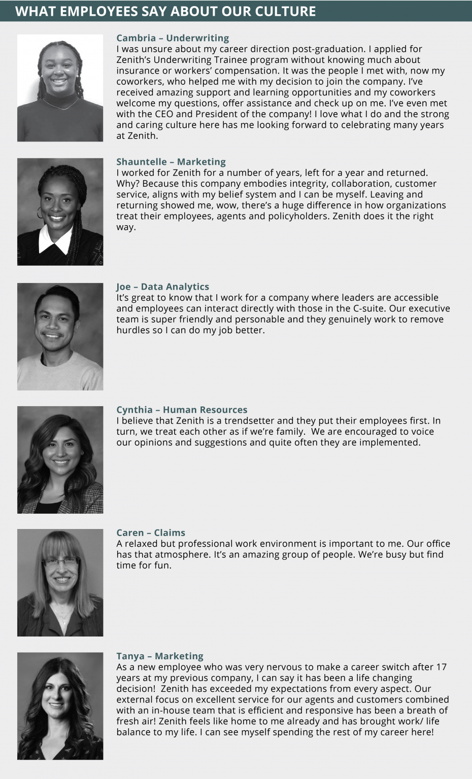 Our Culture – TheZenith